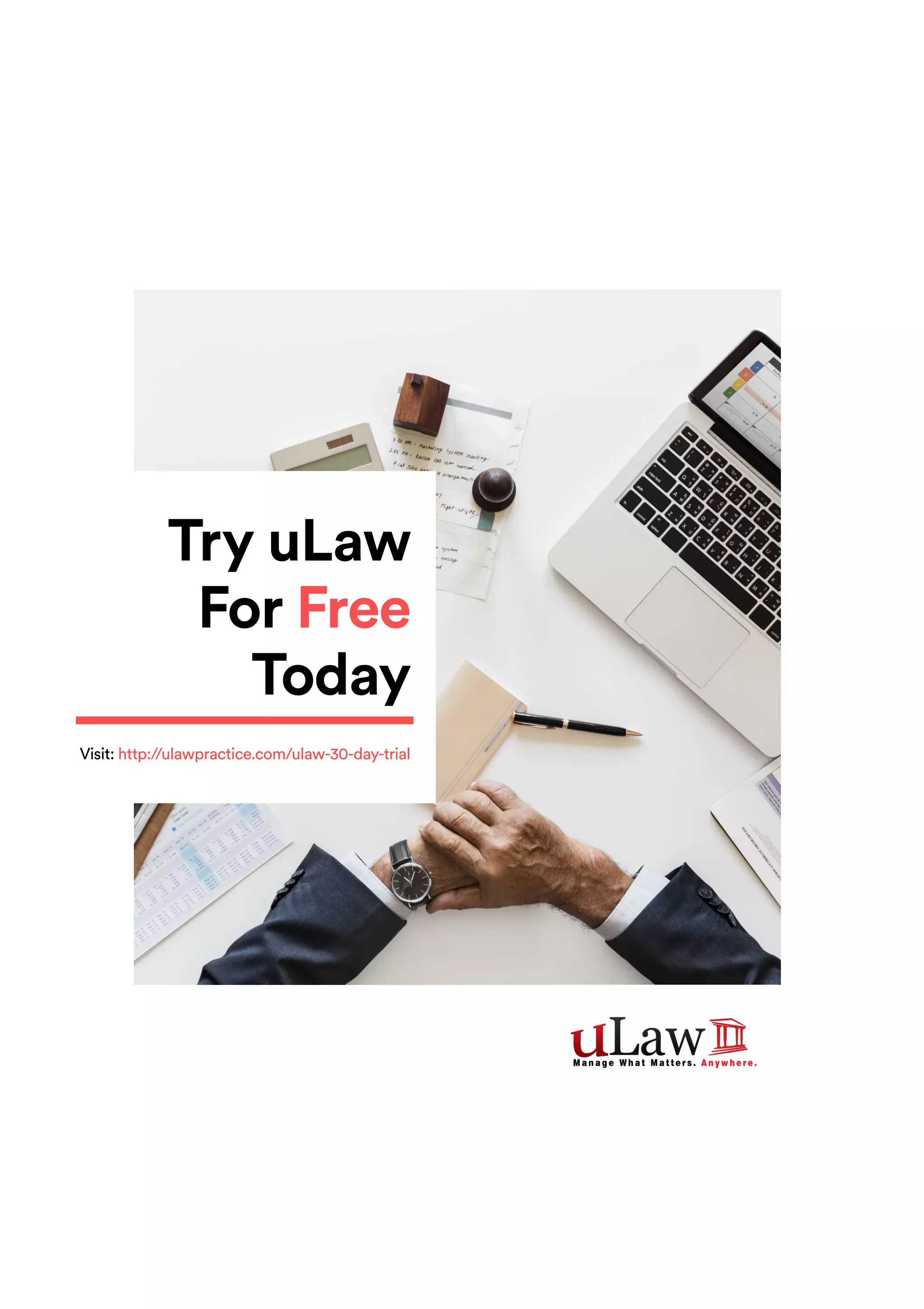 uLaw Legal Accounting Brochure | PDF