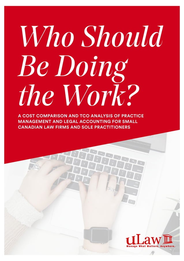 uLaw Bookkeeping Total Cost of Ownership - TCO Brochure | PDF