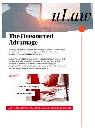 uLaw Bookkeeping Total Cost of Ownership - TCO Brochure | PDF