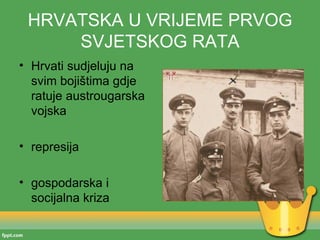 Ulazak Hrvatske u Kraljevstvo SHS | PPT