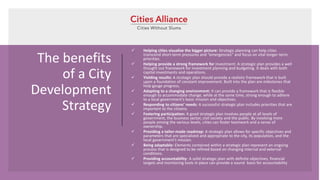 Theory and Practice of City Development Strategies | PPT | Free Download