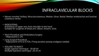 Regional Blocks of the Upper Limb and Thorax RRT | PPTX