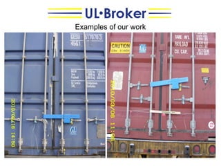 Ust-Luga customs, expedition and logistics presentation. | PPT