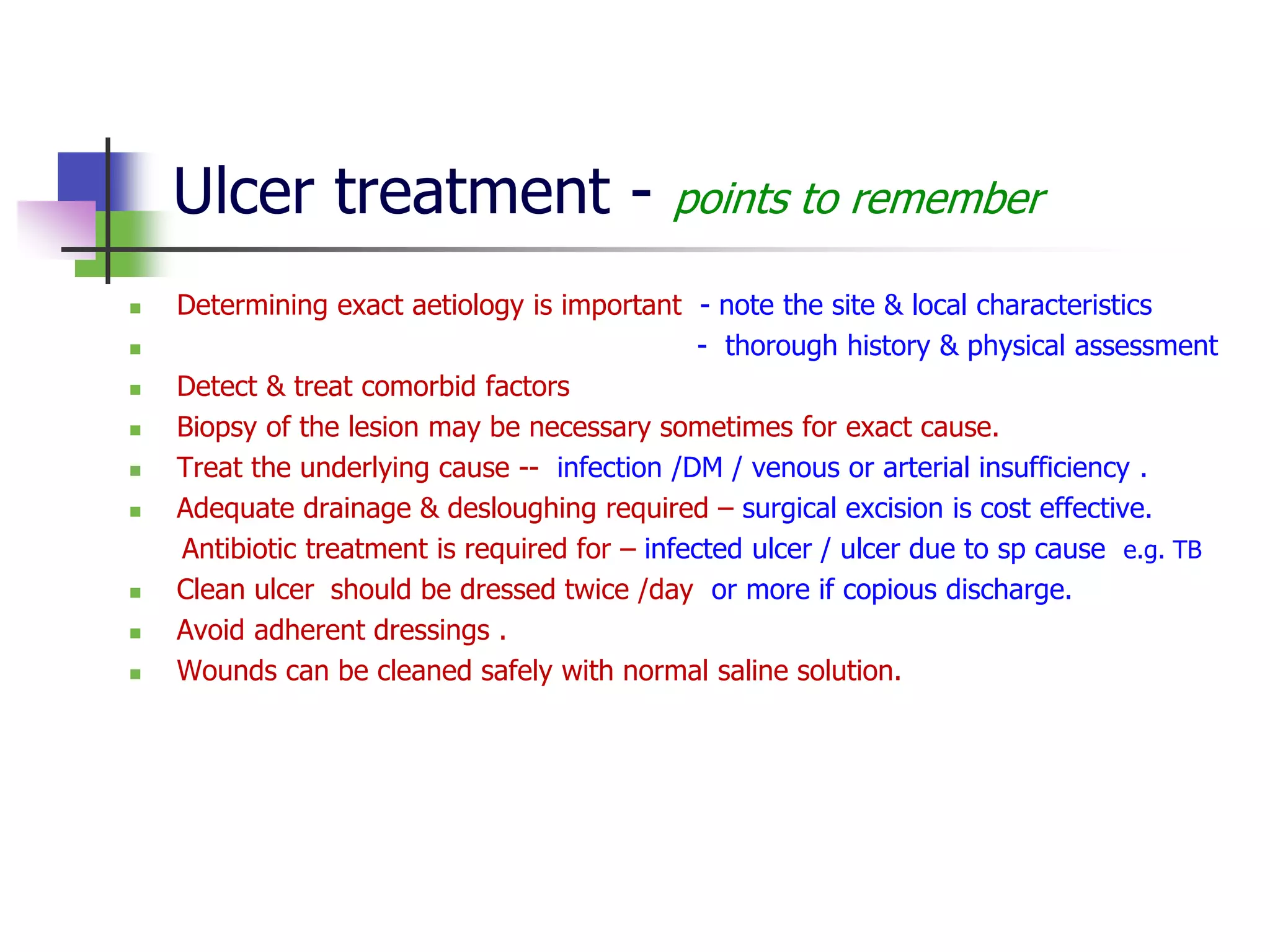 Ulcer | PPTX