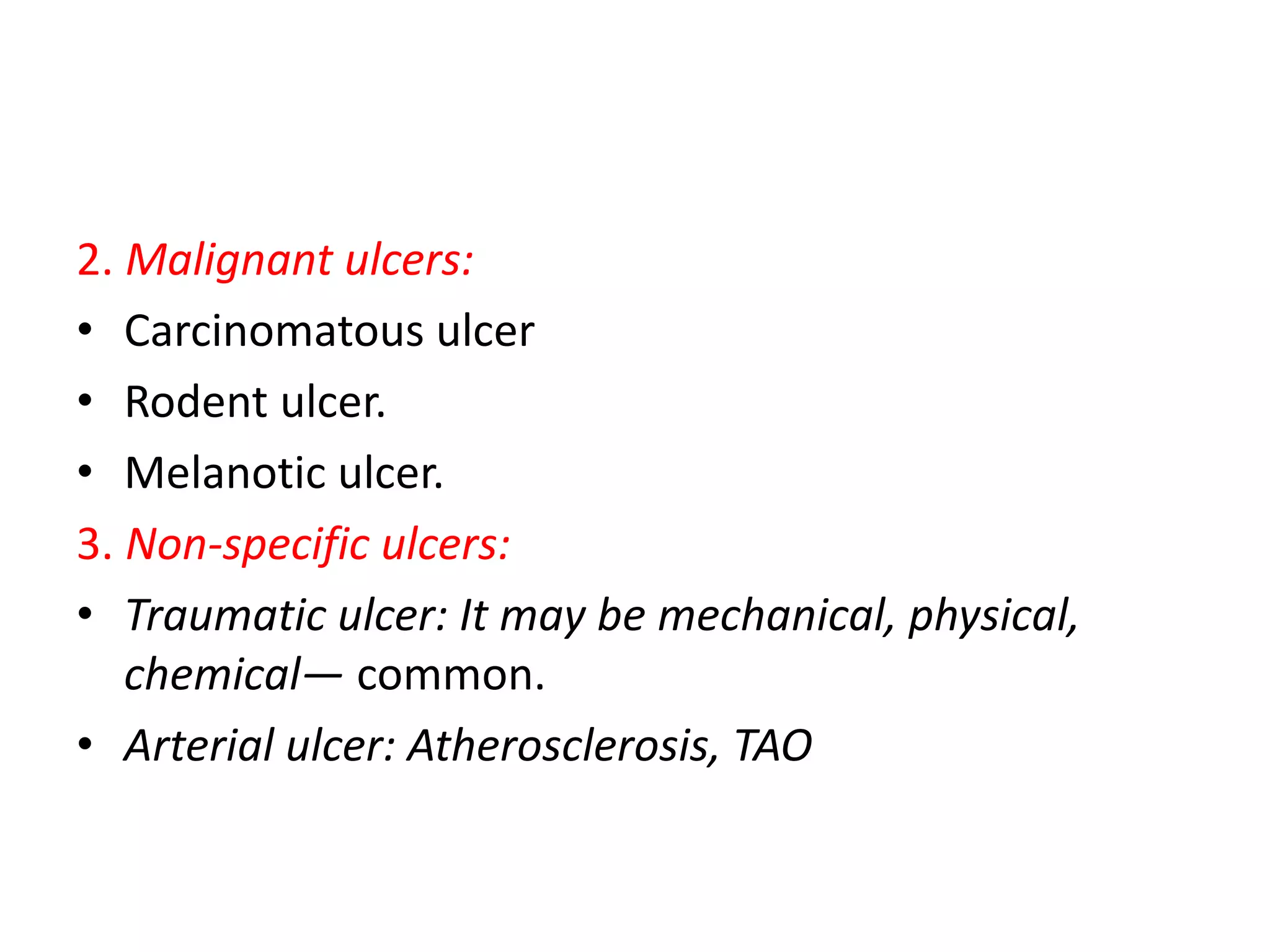 Ulcer | PPTX