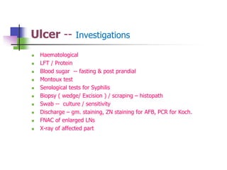 Ulcer by Dr.Prashant patil | PPTX