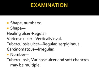 How to deal an Ulcer in Short Case | PPTX