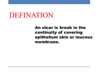Ulcer | PPT