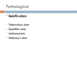 Ulcer ppt by the surgery department of hospital | PPTX