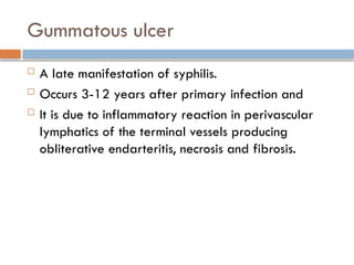 Ulcer ppt by the surgery department of hospital | PPTX