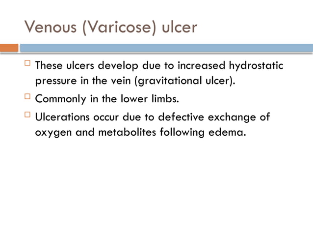 Ulcer ppt by the surgery department of hospital | PPT