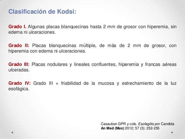 ESOFAGITIS INFECCIOSAS