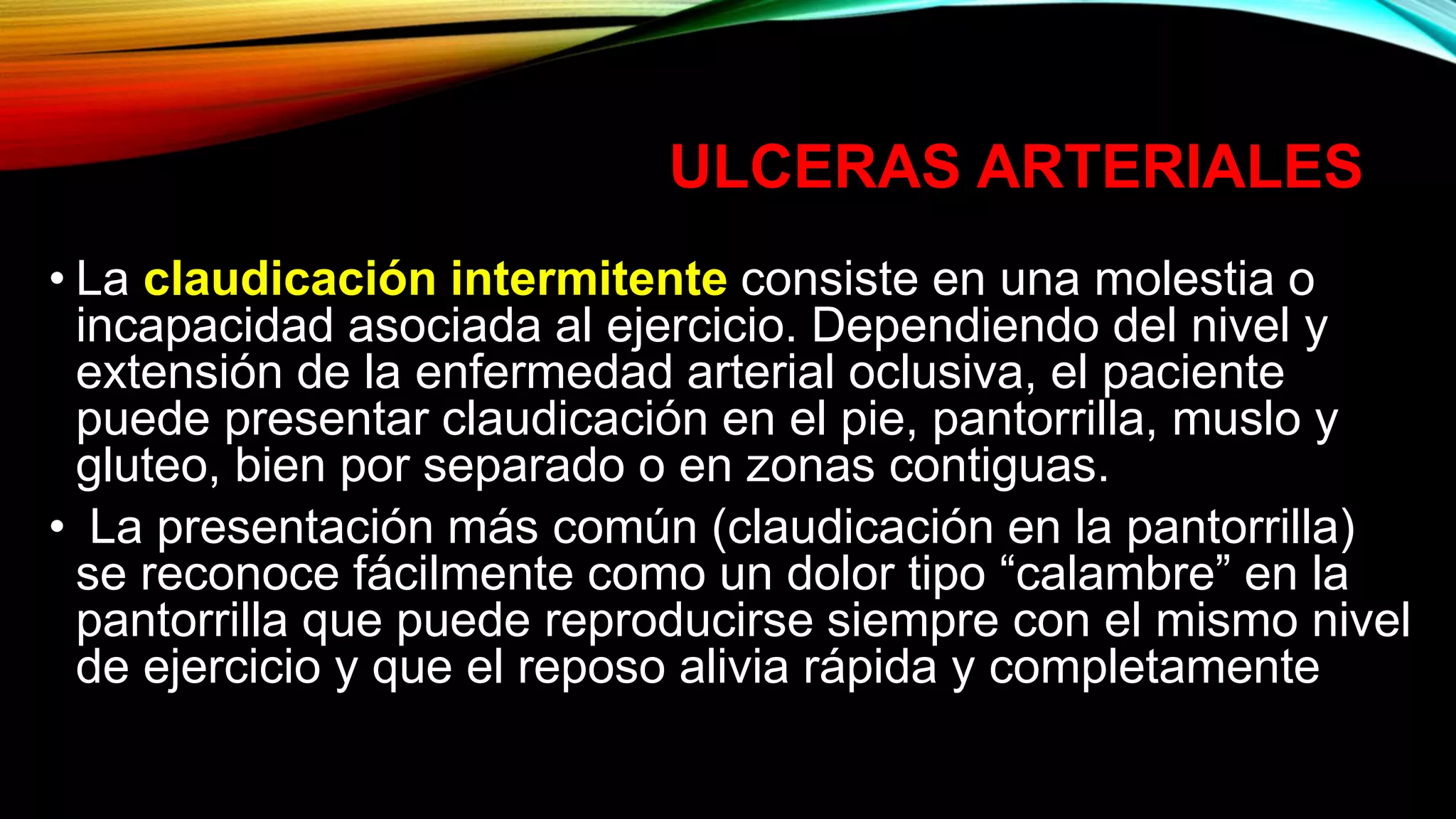 Ulceras vasculares CARLOS MATOS | PPT