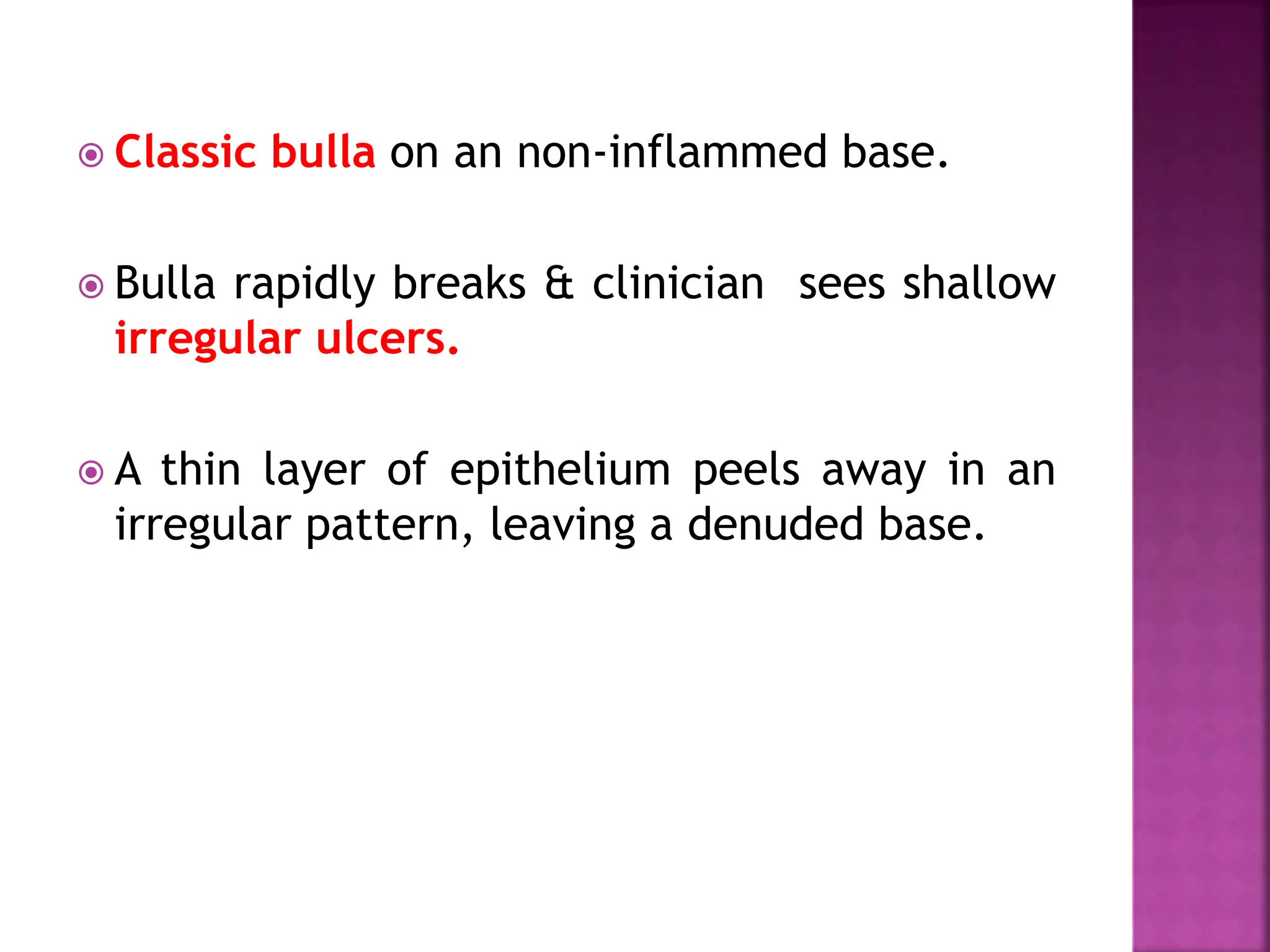 ULCERATIVE AND VESICULO BULLOUS LESIONS.pptx