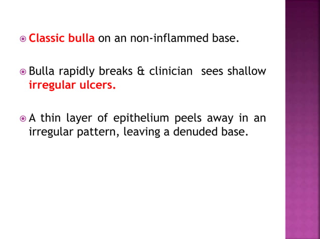 ULCERATIVE AND VESICULO BULLOUS LESIONS.pptx