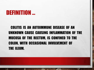 Ulcerative colitis | PPT