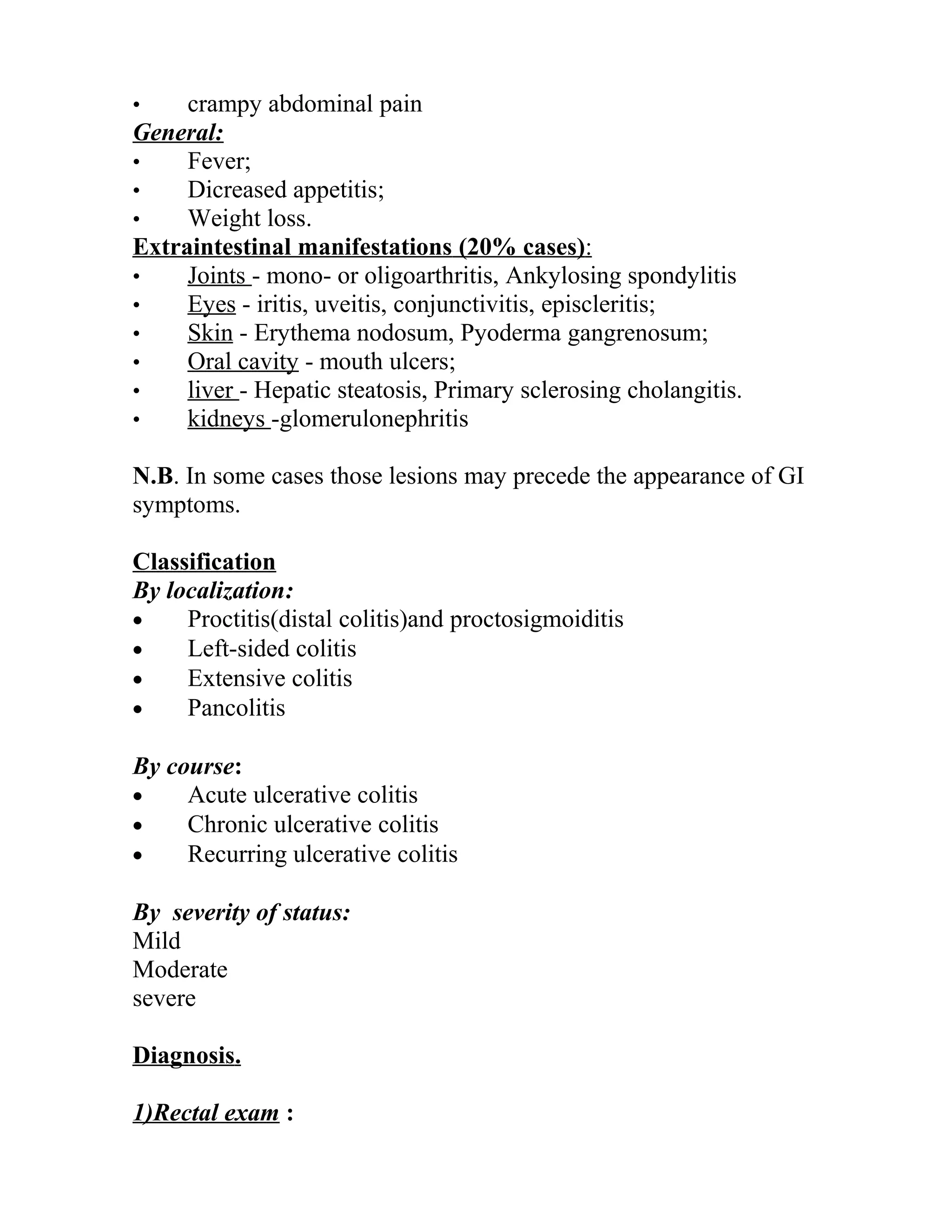 Ulcerative colitis | DOC