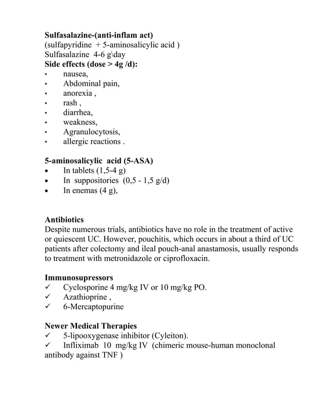 Ulcerative colitis | PDF