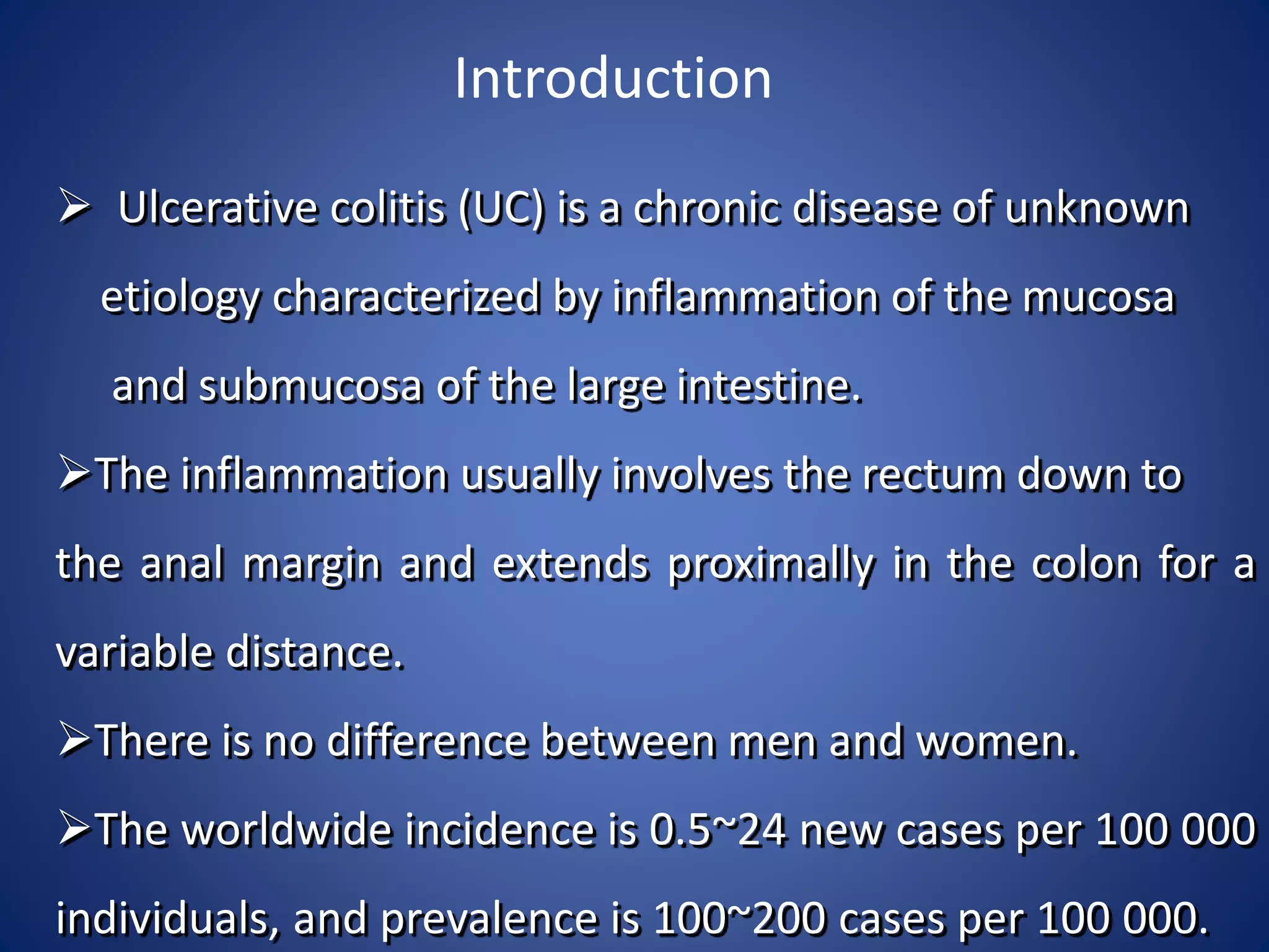 Ulcerative colitis | PPTX