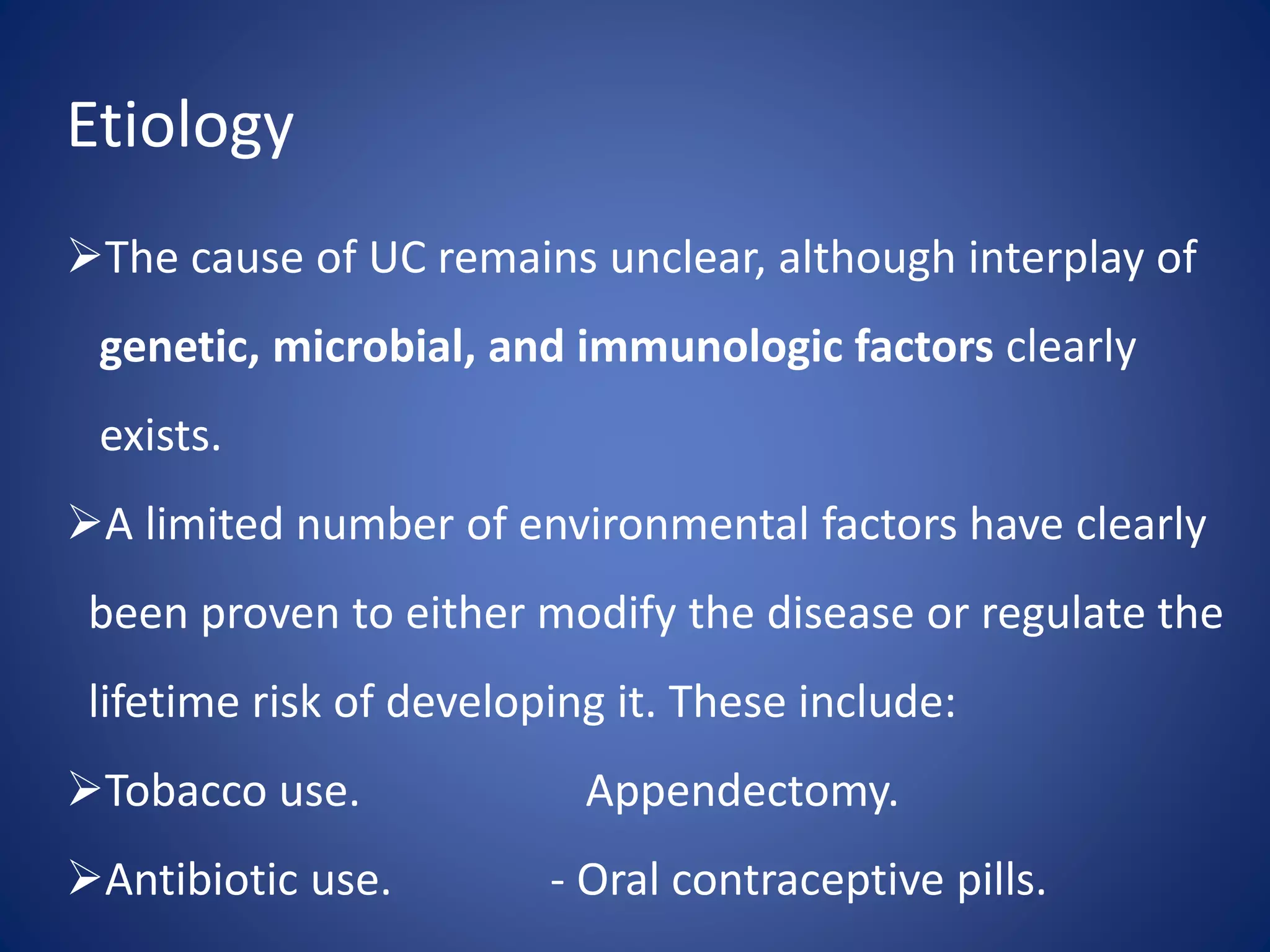 Ulcerative colitis | PPTX
