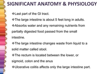 ULCERATIVE COLITIS | PPTX