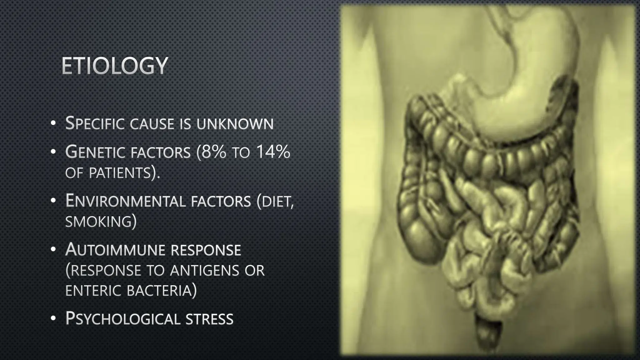 Ulcerative colitis (inflammatory Bowel Disease) | PPT
