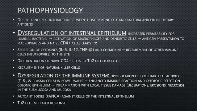 Ulcerative colitis (inflammatory Bowel Disease) | PPT