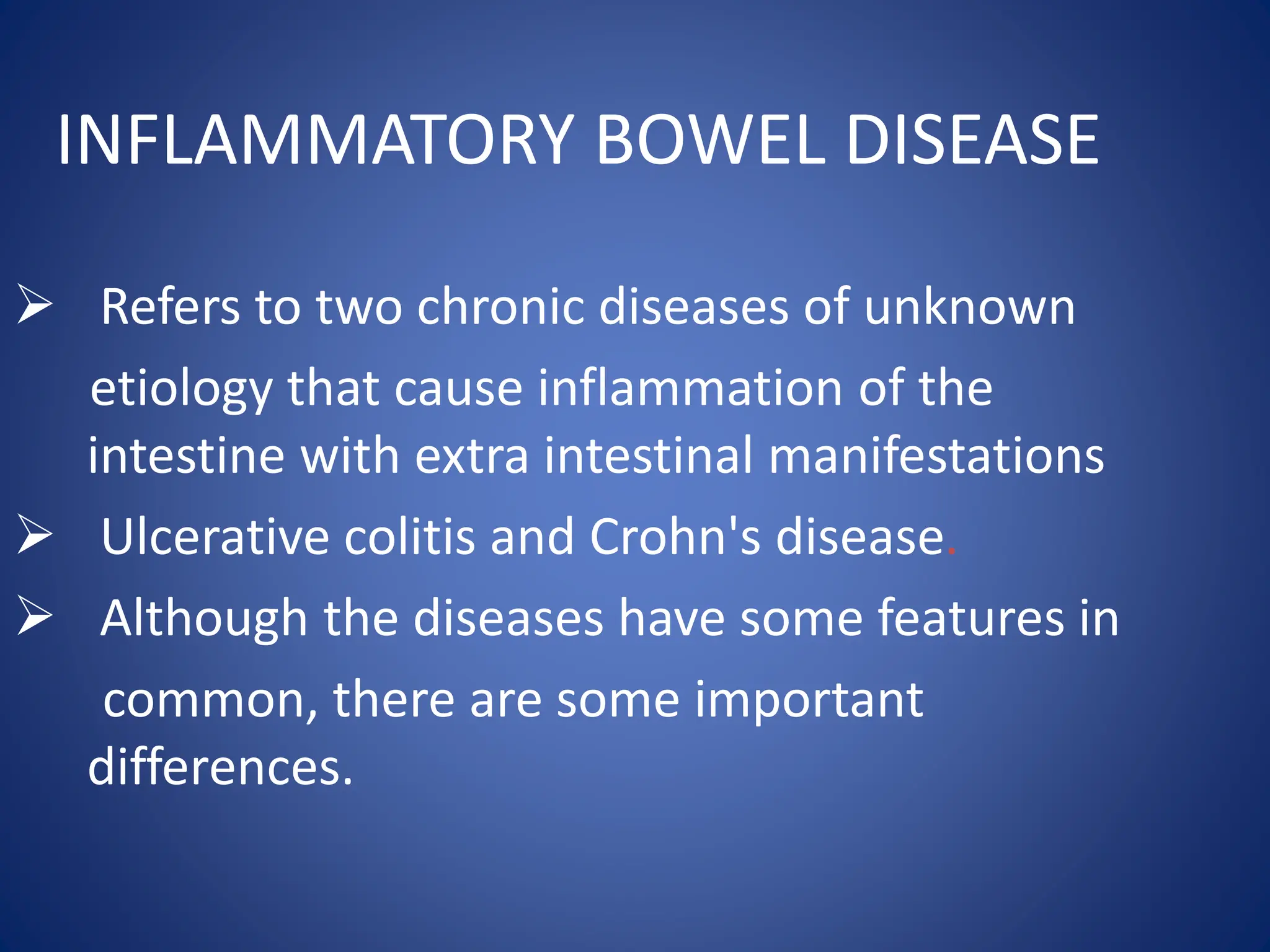 Ulcerative colitis explanation, management and therapy | PPT