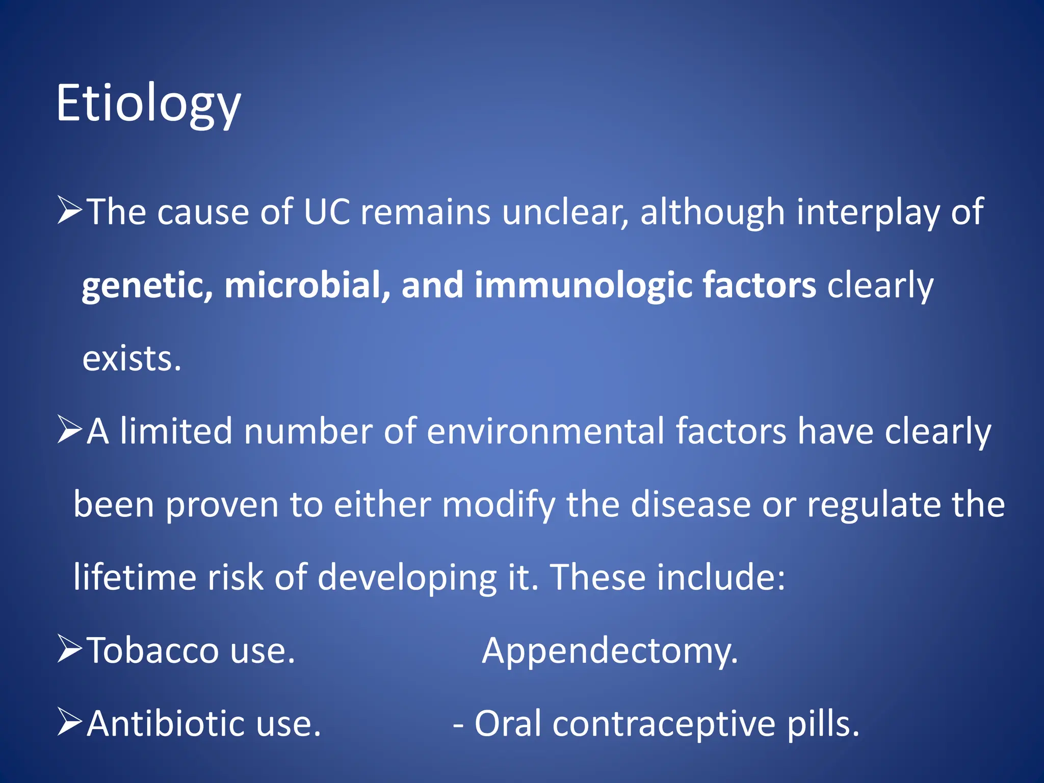 Ulcerative colitis explanation, management and therapy | PPT