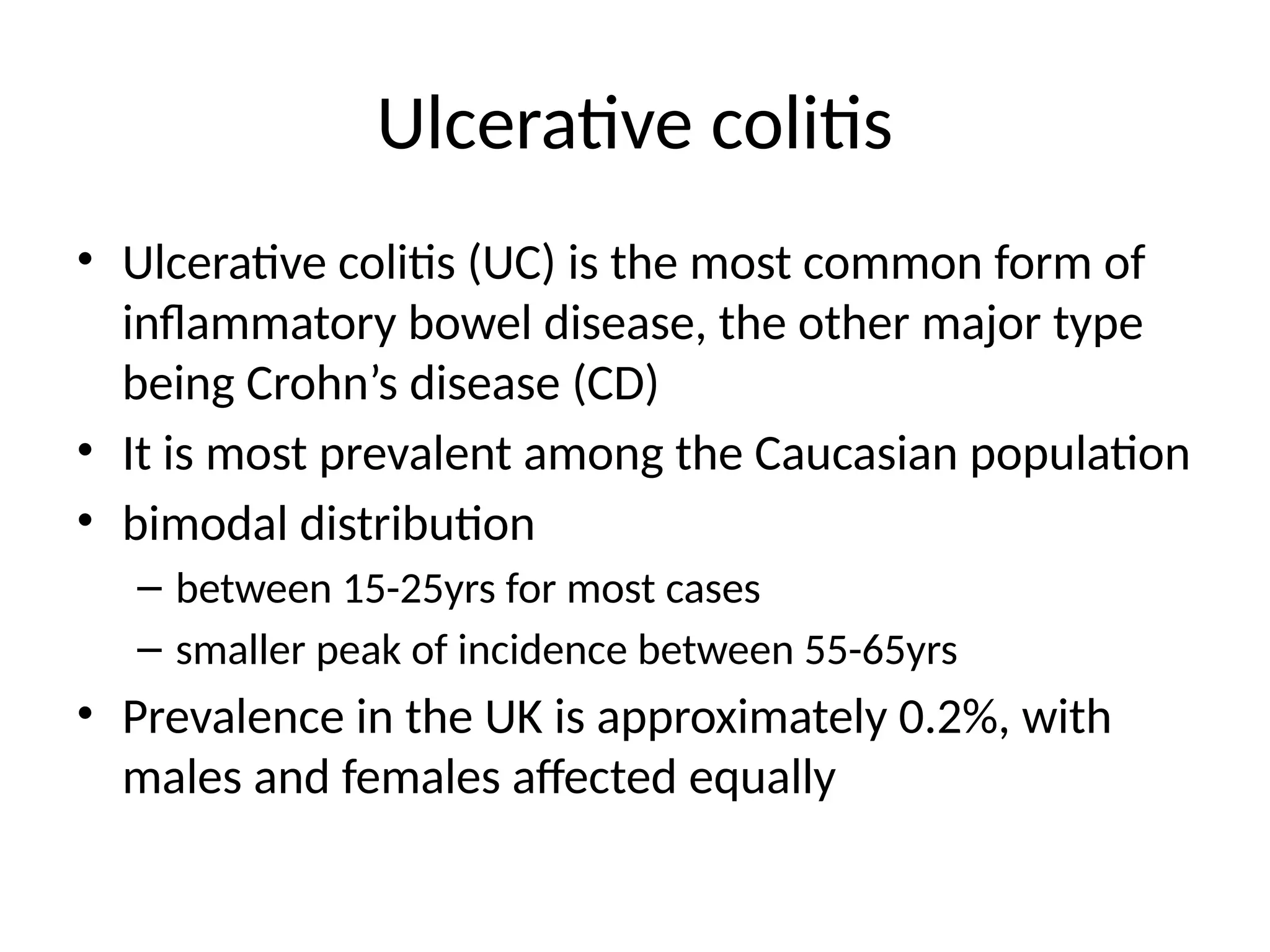 Ulcerative colitis inflammatory bowel disease.pptx