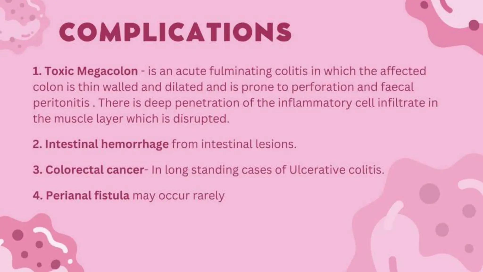Inflammatory Bowel Disease - ULCERATIVE COLITIS | PPT
