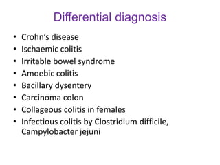 Ulcerative colitis ppt easy med notes 2021 | PPT