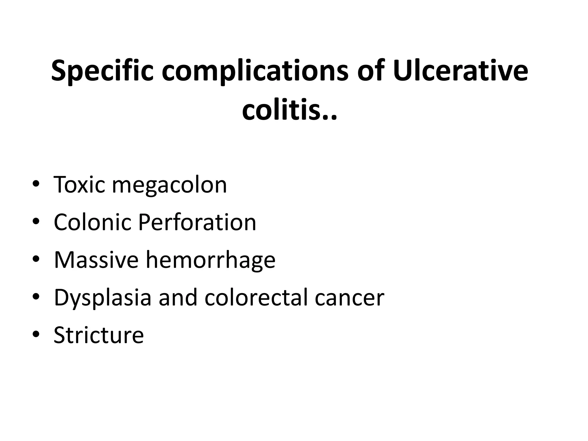 Ulcerative colits ppt | PPTX