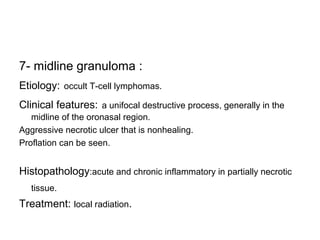 Ulcerative conditions | PPT