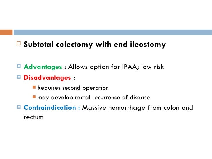 Surgical Management in Ulcerative Colitis