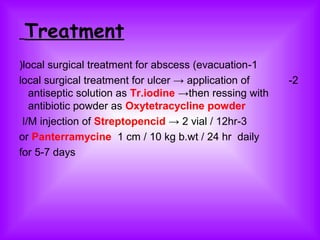 Ulcerative lymphangitis | PPT