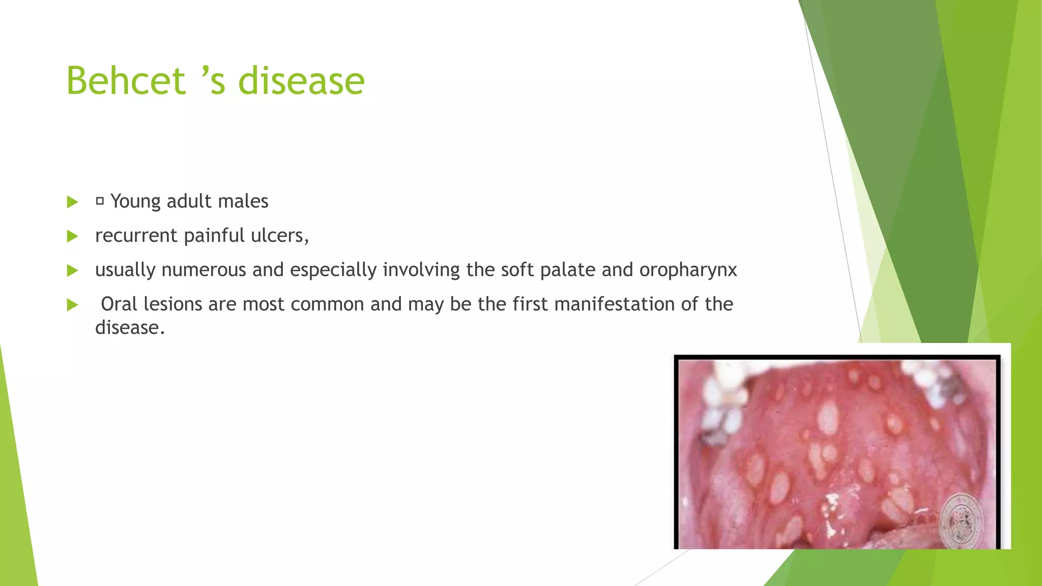 Ulcerative , vascular , bollous lesions | PPTX