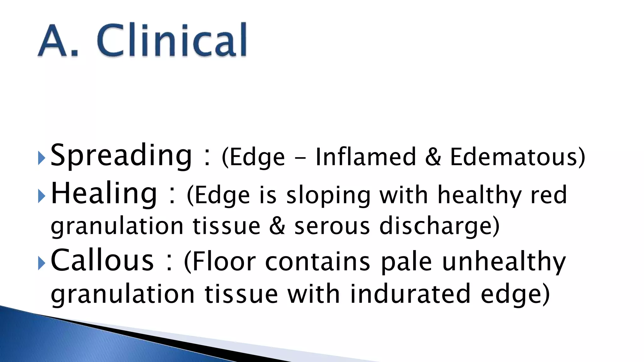 Ulcer examination | PPTX