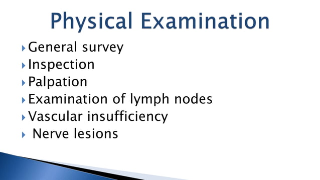 Ulcer examination | PPTX | Skin and Dermatology | Diseases and Conditions