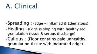 Ulcer examination | PPTX