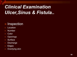 ULCER FISTULA SINUS/BASIC KNWOLEDGE.ppt