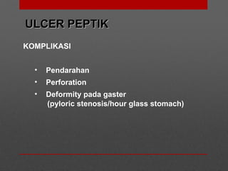 ULCER PEPTIK | PPT