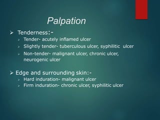 Ulcer presentation | PPTX