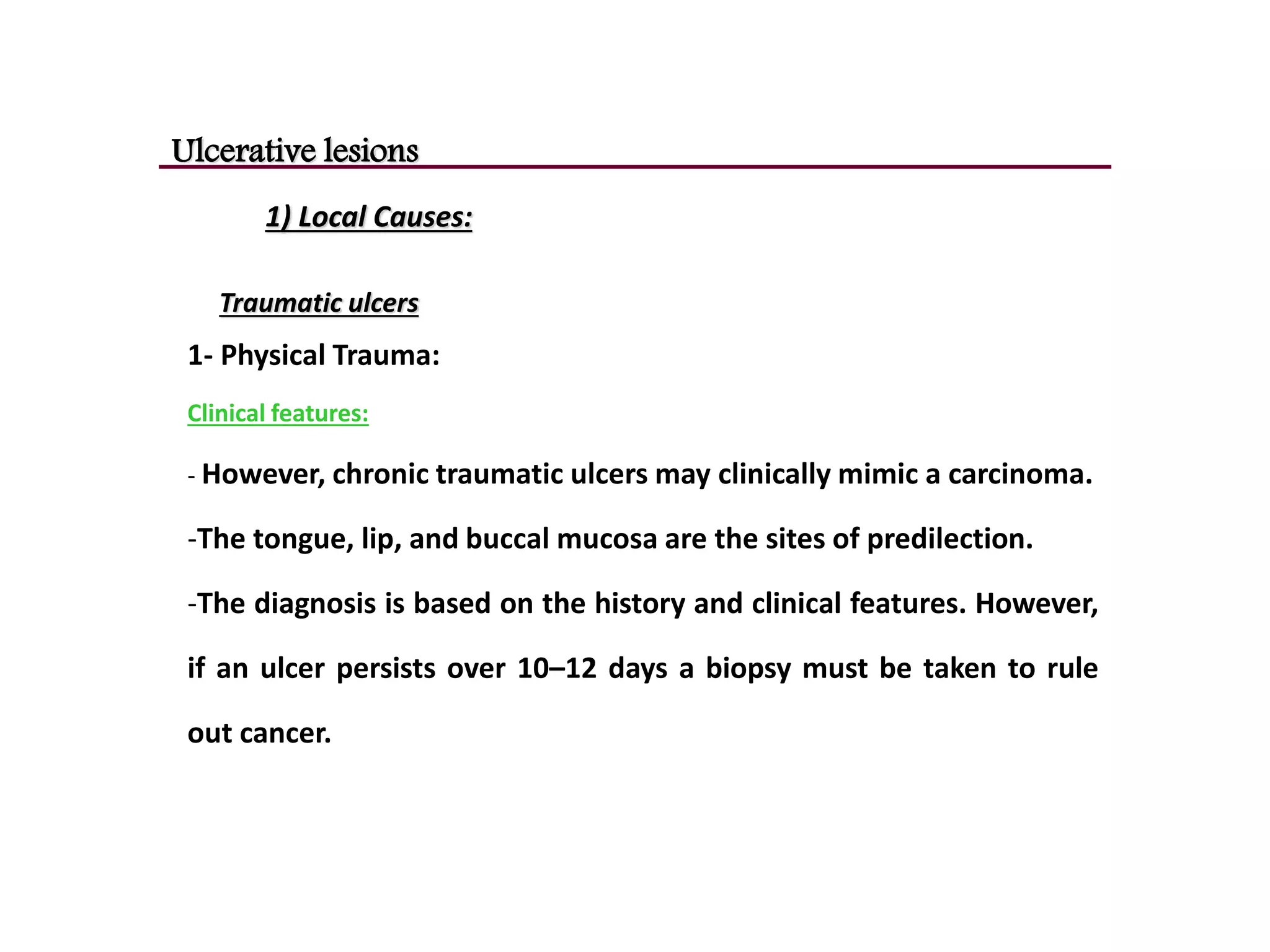 Ulcers | PPTX