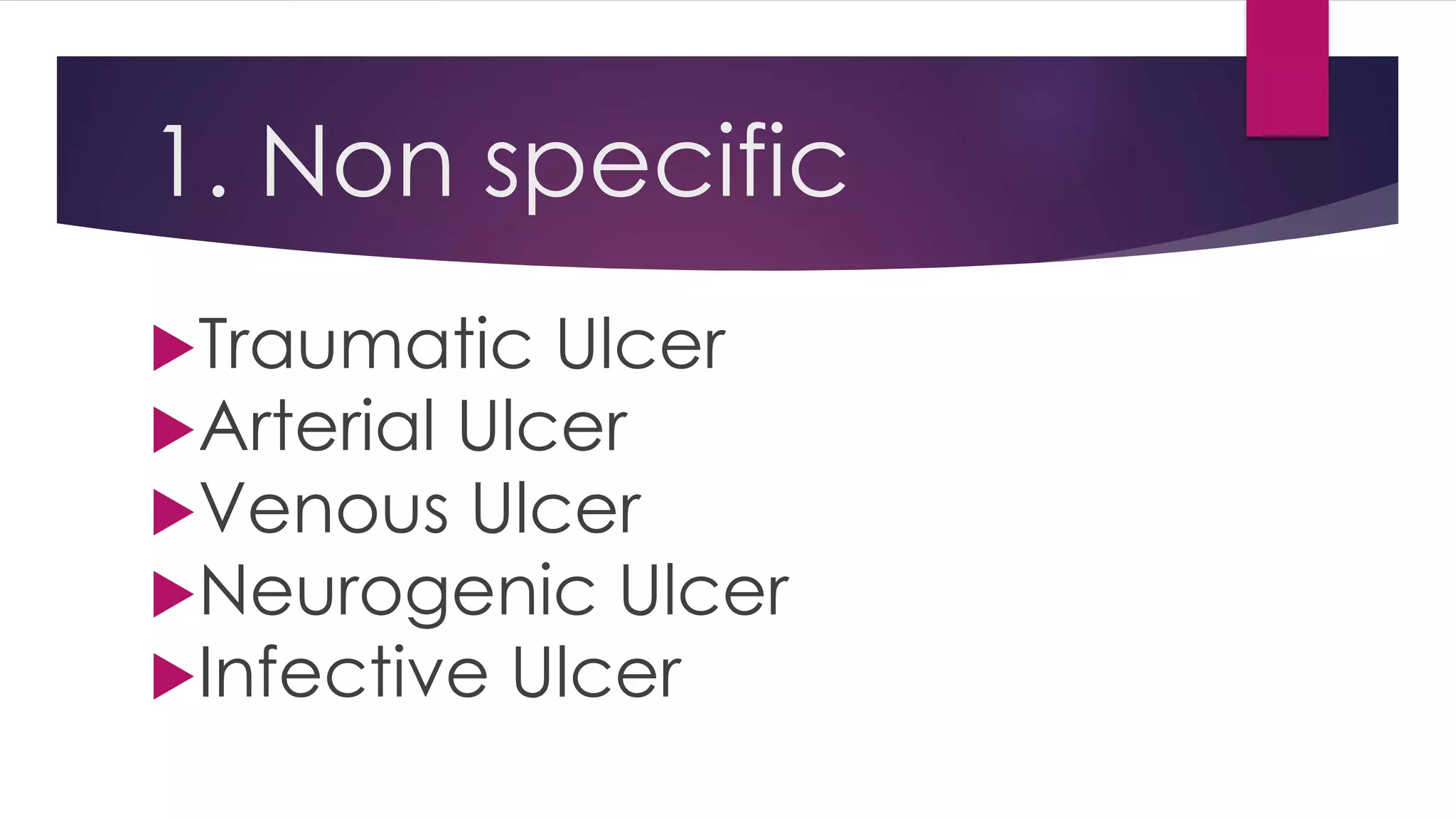 Ulcers Basics | PPTX