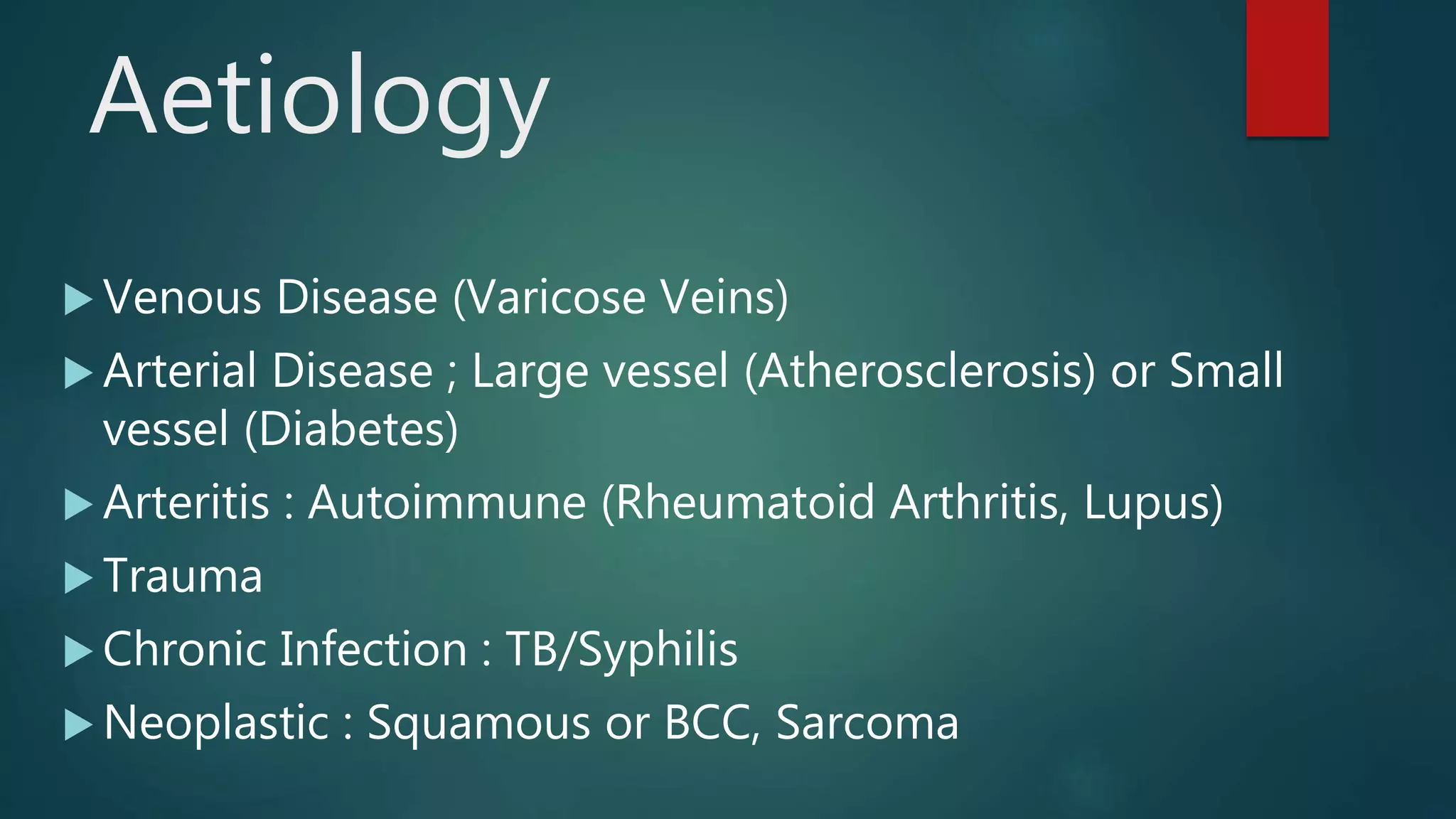 Ulcer sinus fistula | PPTX