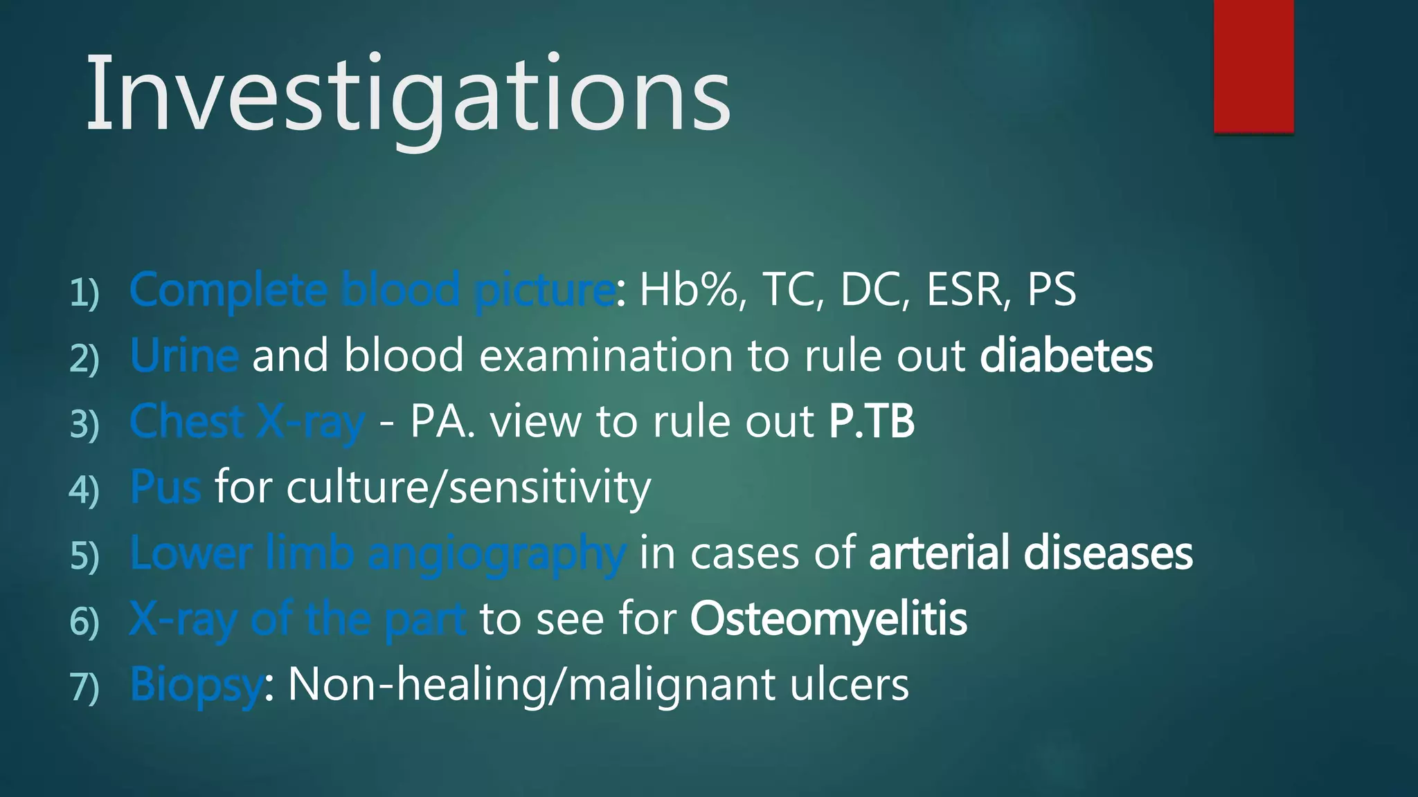 Ulcer sinus fistula | PPTX