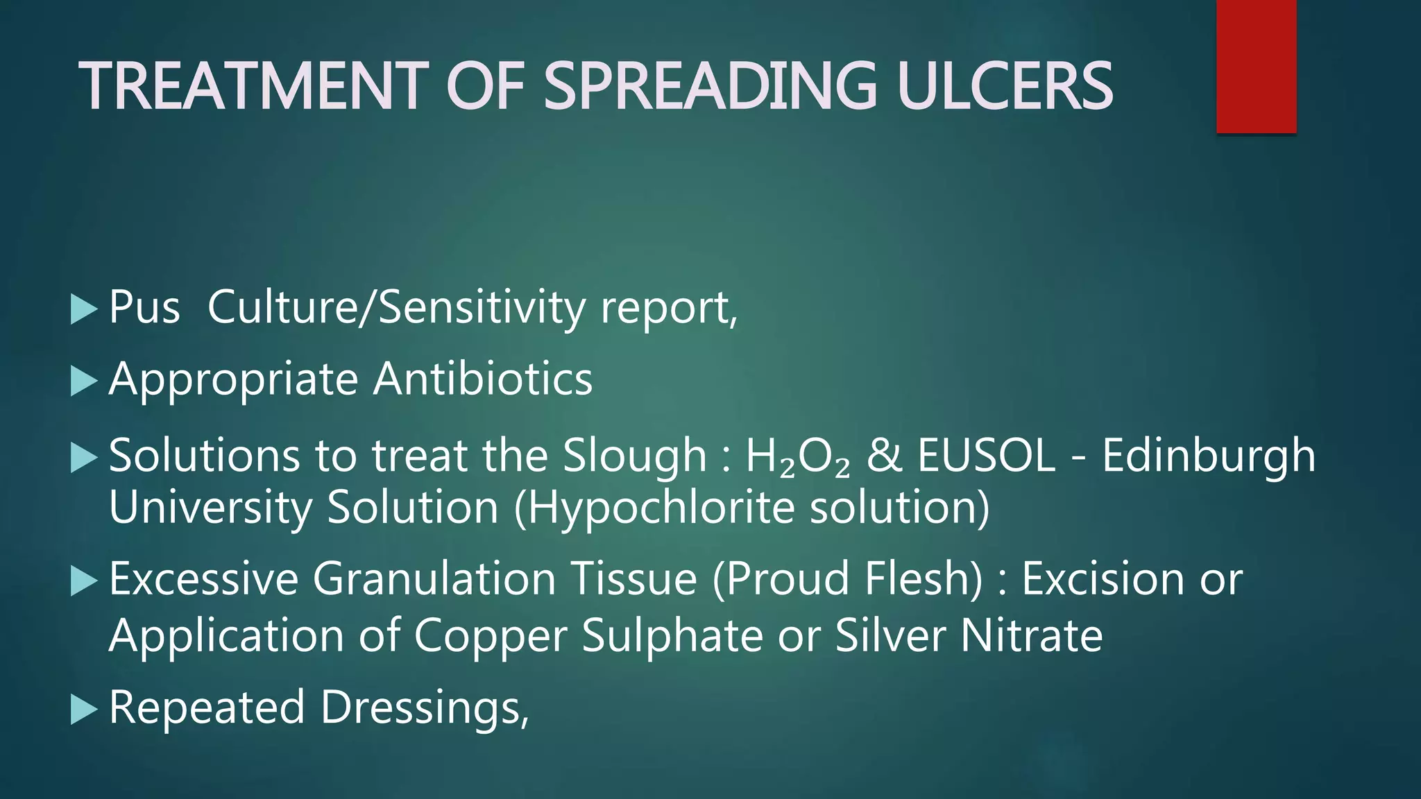 Ulcer sinus fistula | PPTX