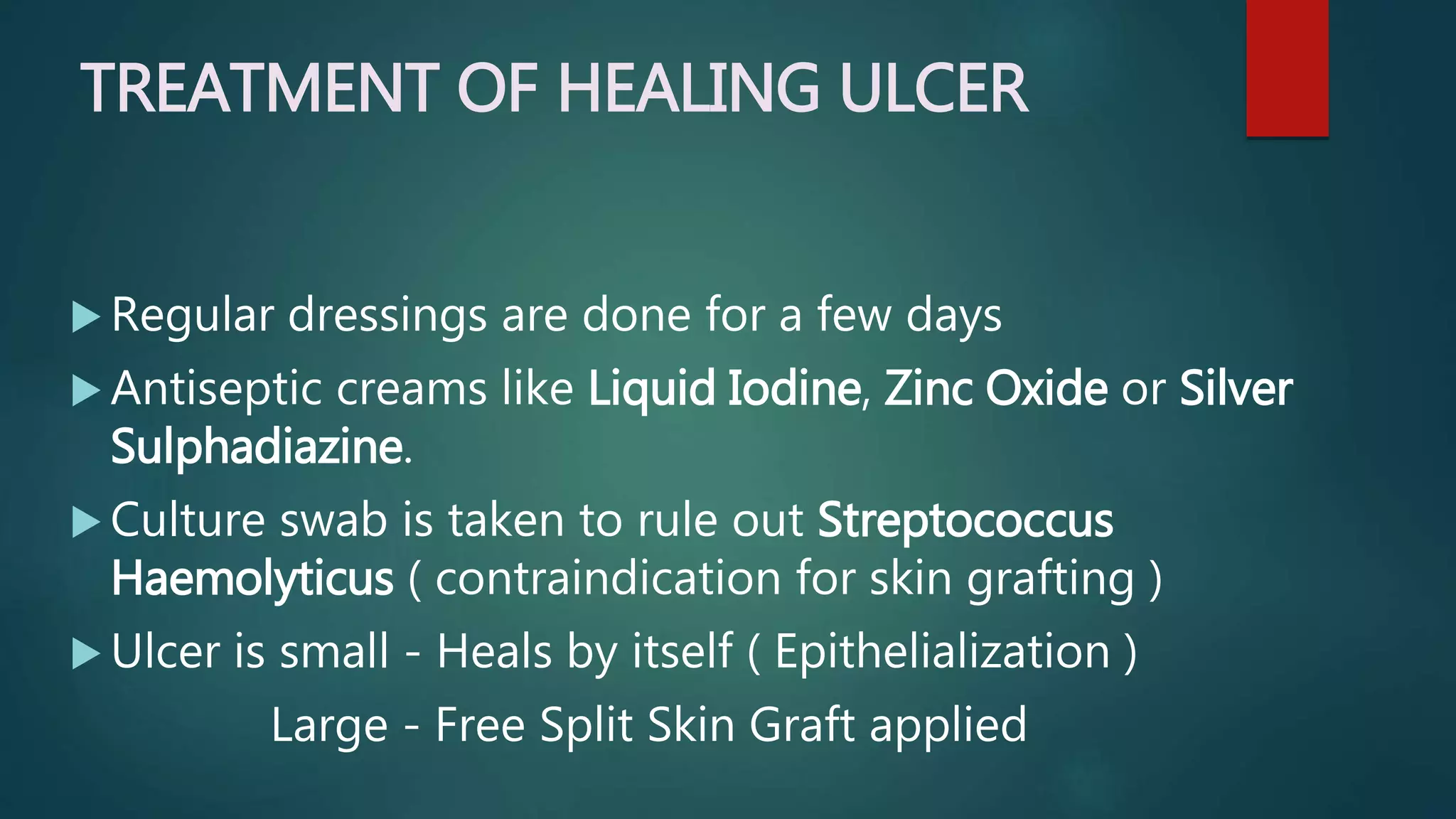 Ulcer sinus fistula | PPTX