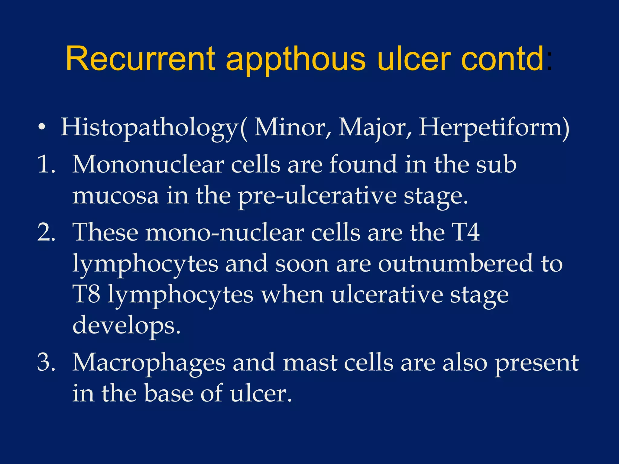 Ulcers of the oral Cavity Arshad.pptx